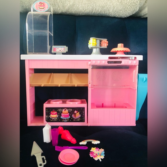 Toys | Barbie Cake Decorator Baker Set | Poshmark